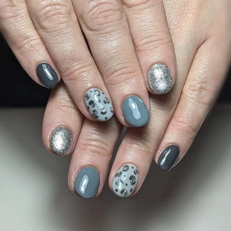 Smalto grigio nail art e foto da cui prendere spunto - ClioMakeUp