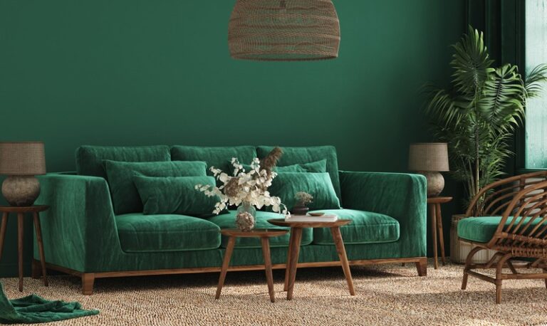 Arredamento interni verde: foto mobili, pareti, accessori cool - ClioMakeUp