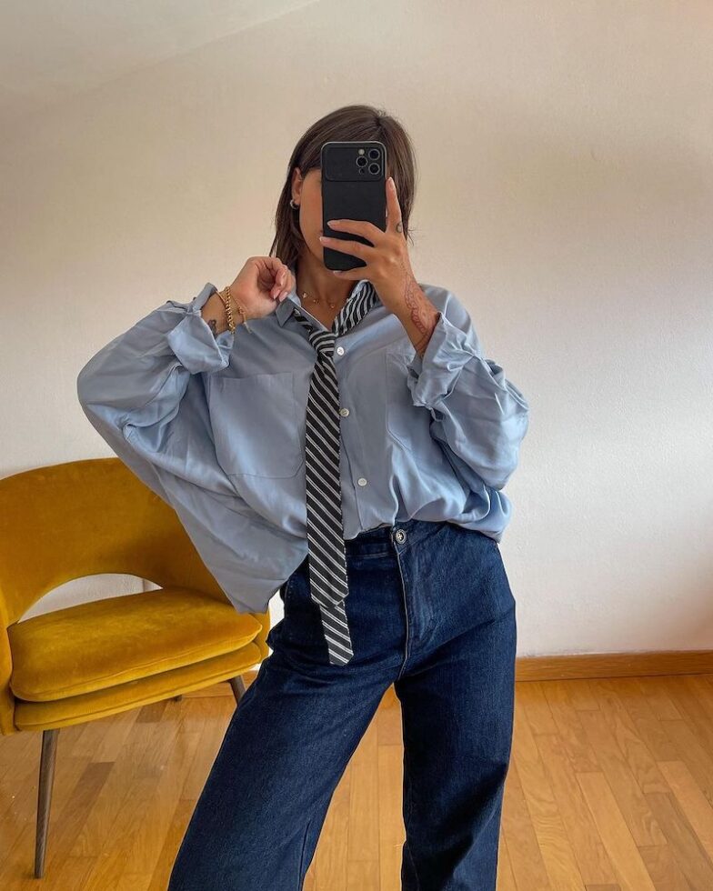 Cravatta da donna ️ le foto dei look più cool - ClioMakeUp