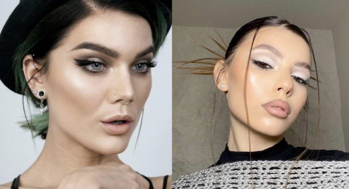 Trucco grigio, il trend make-up greige occhi, labbra, unghiec -ClioMakeUp