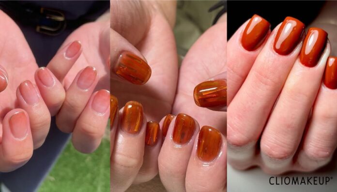 Smalto terracotta: foto e idee per nail art avvolgenti ️ - ClioMakeUp