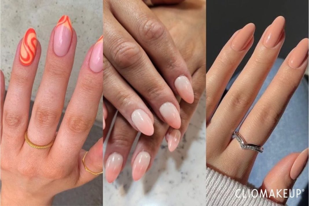 Smalto pesca chiaro, scuro o pastello, foto e nail art - ClioMakeUp