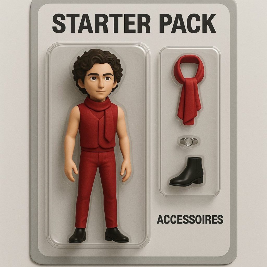 Starter Pack ChatGPT: il trend che ci trasforma in action figure